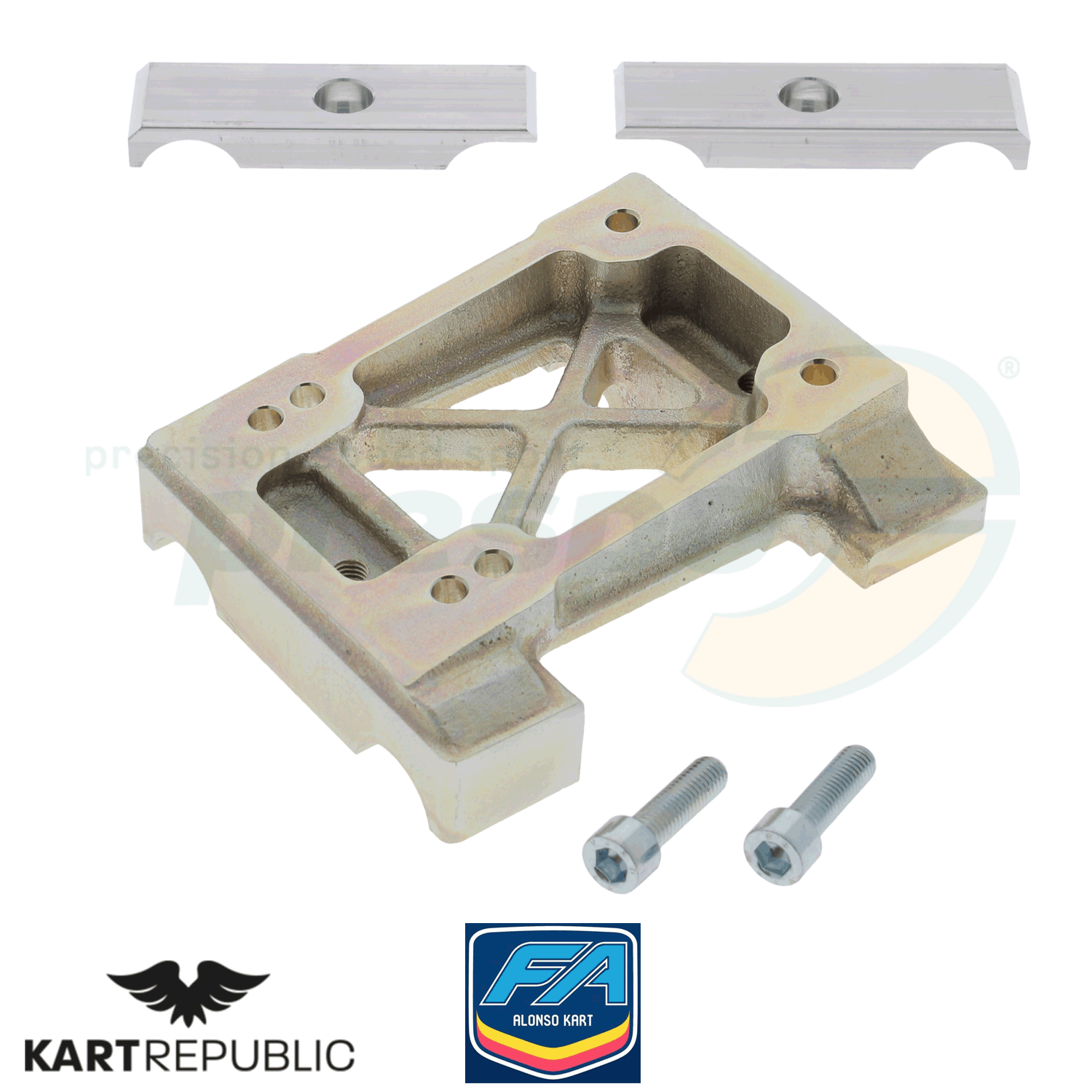 engine mount magnesium KR/FA-Kart IAME X30/ROTAX prespo kart - kartsport